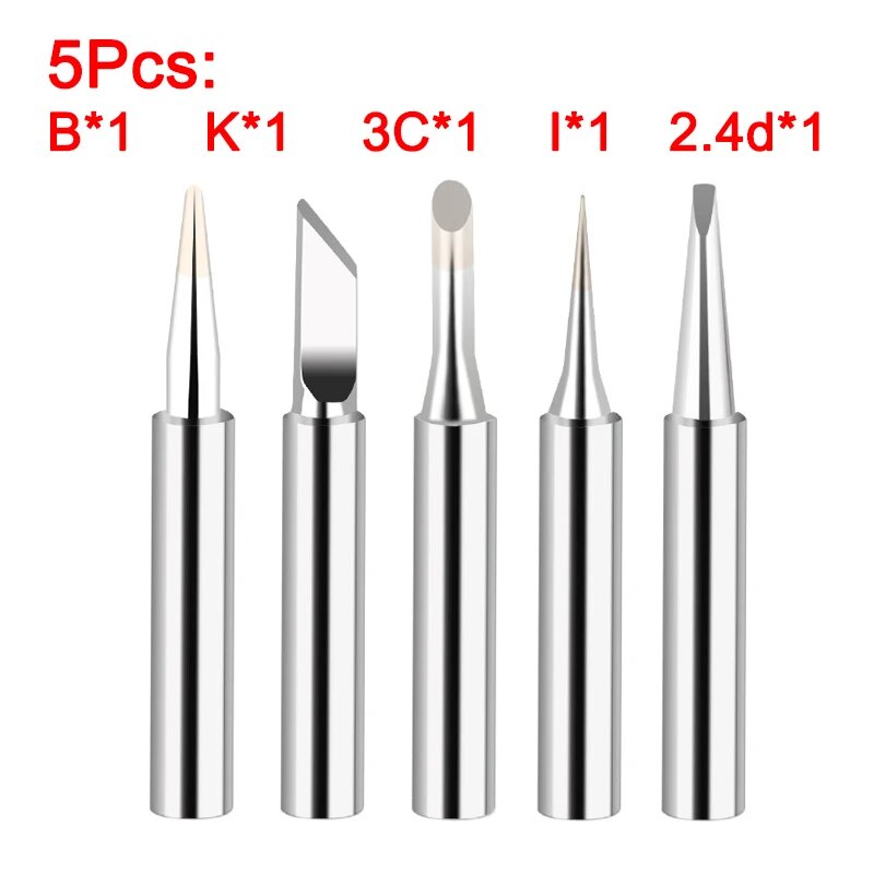 Комплект жал для паяльника XMSJ 907 Series 907-5 Pcs Set