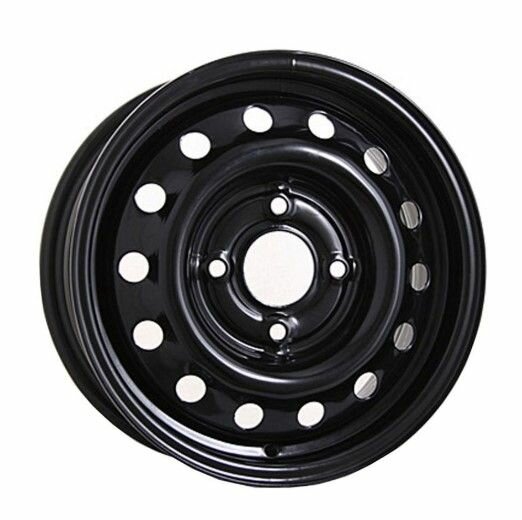 Диск штампованный ТЗСК VAZ 2112 5,5x14 4*98 ET35 d58,6 черный