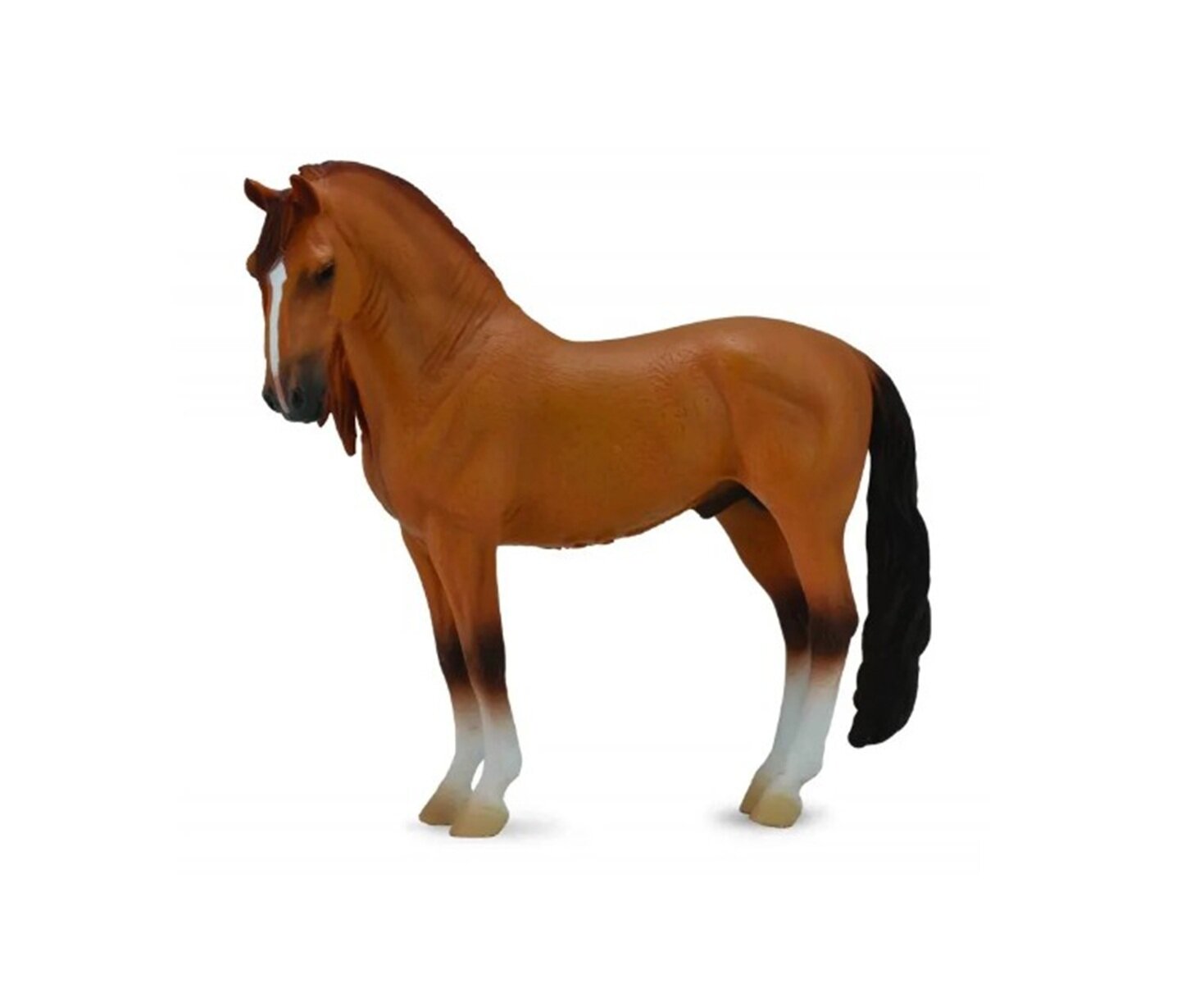 Фигурка Collecta Лошадь. Жеребец Камполина, красно-коричневый, XL 88701b