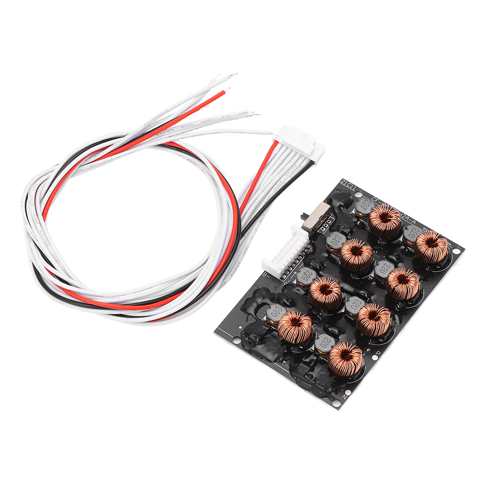 Активный балансир для 8 струн, 3 режима, автоматическая балансировка 2A, литиевая батарея BMS, активный эквалайзер.