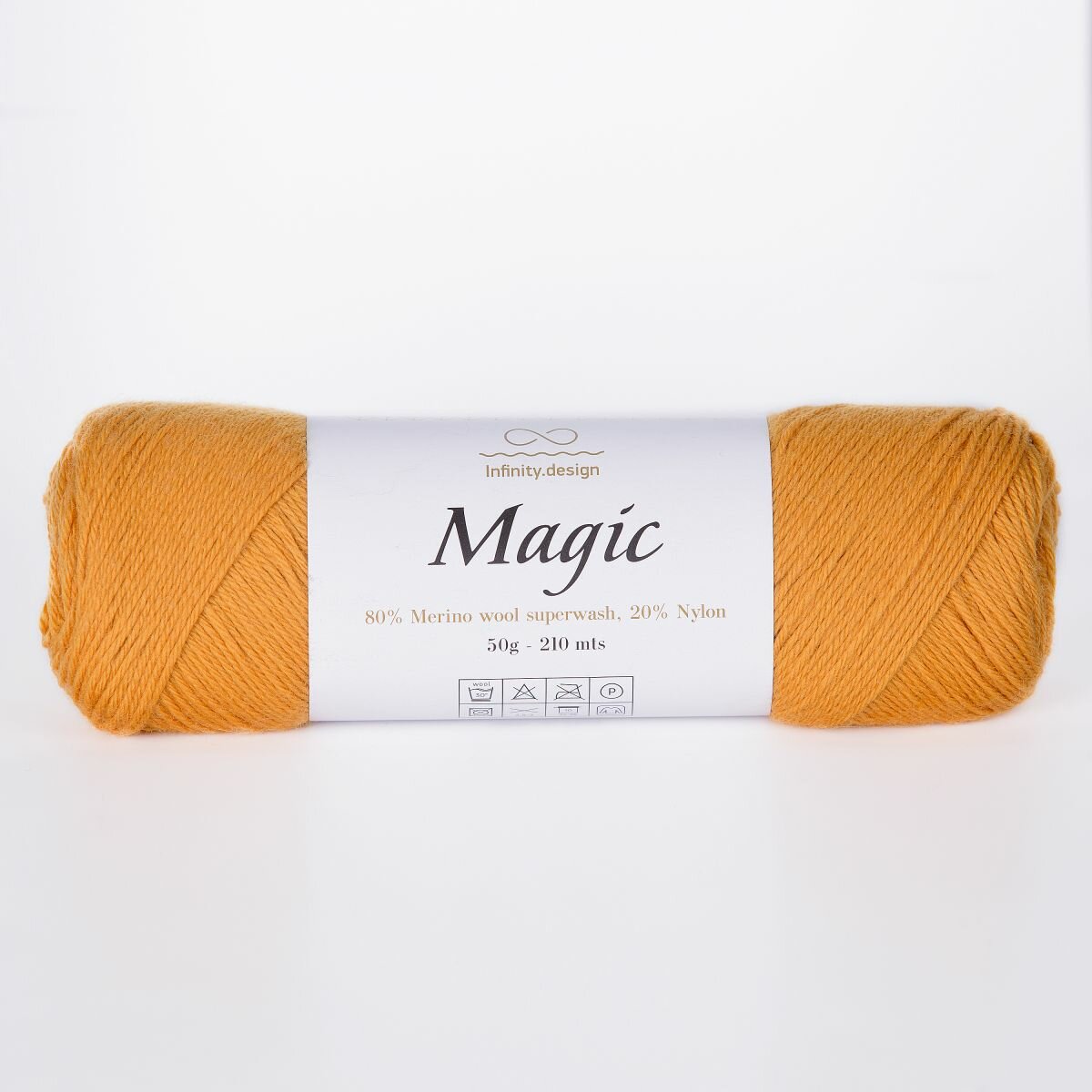 Носочная пряжа Infinity Design Magic (2335 Mustard) 3 мотка