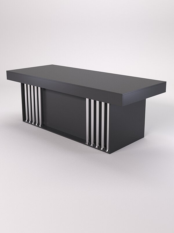 Стол президиума №7, Черный. Производитель товара - компания Westcom.