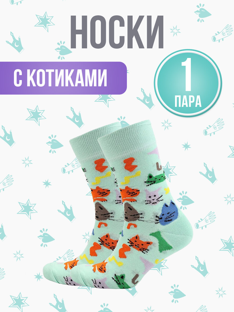 Носки с котиками