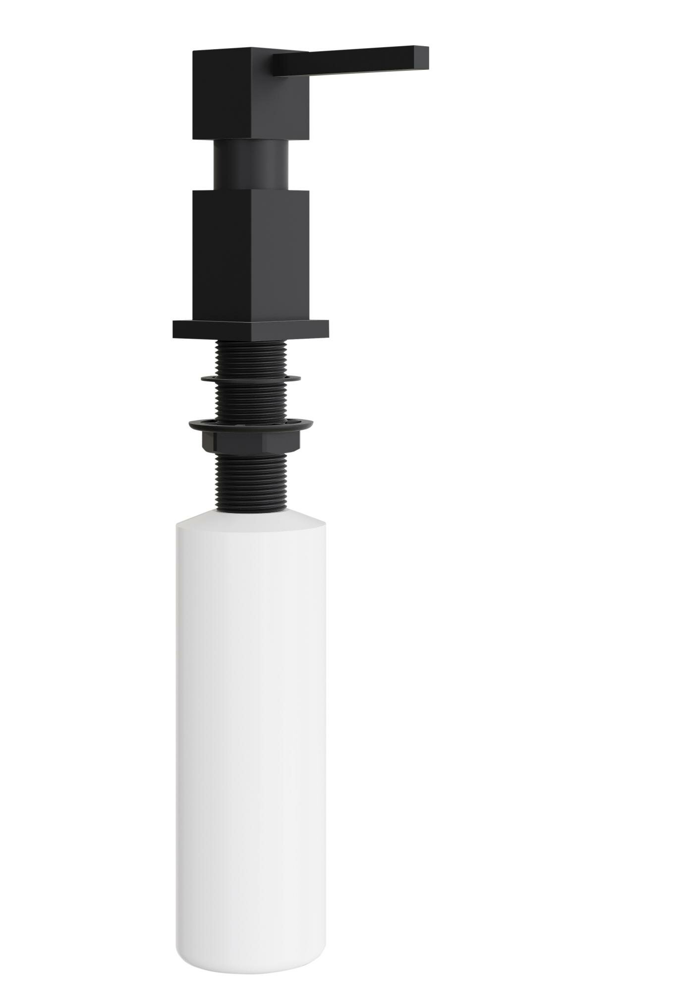 Дозатор для моющего средства FLORENTINA Квадро FL Ультра (703.726.0000.501) нуар