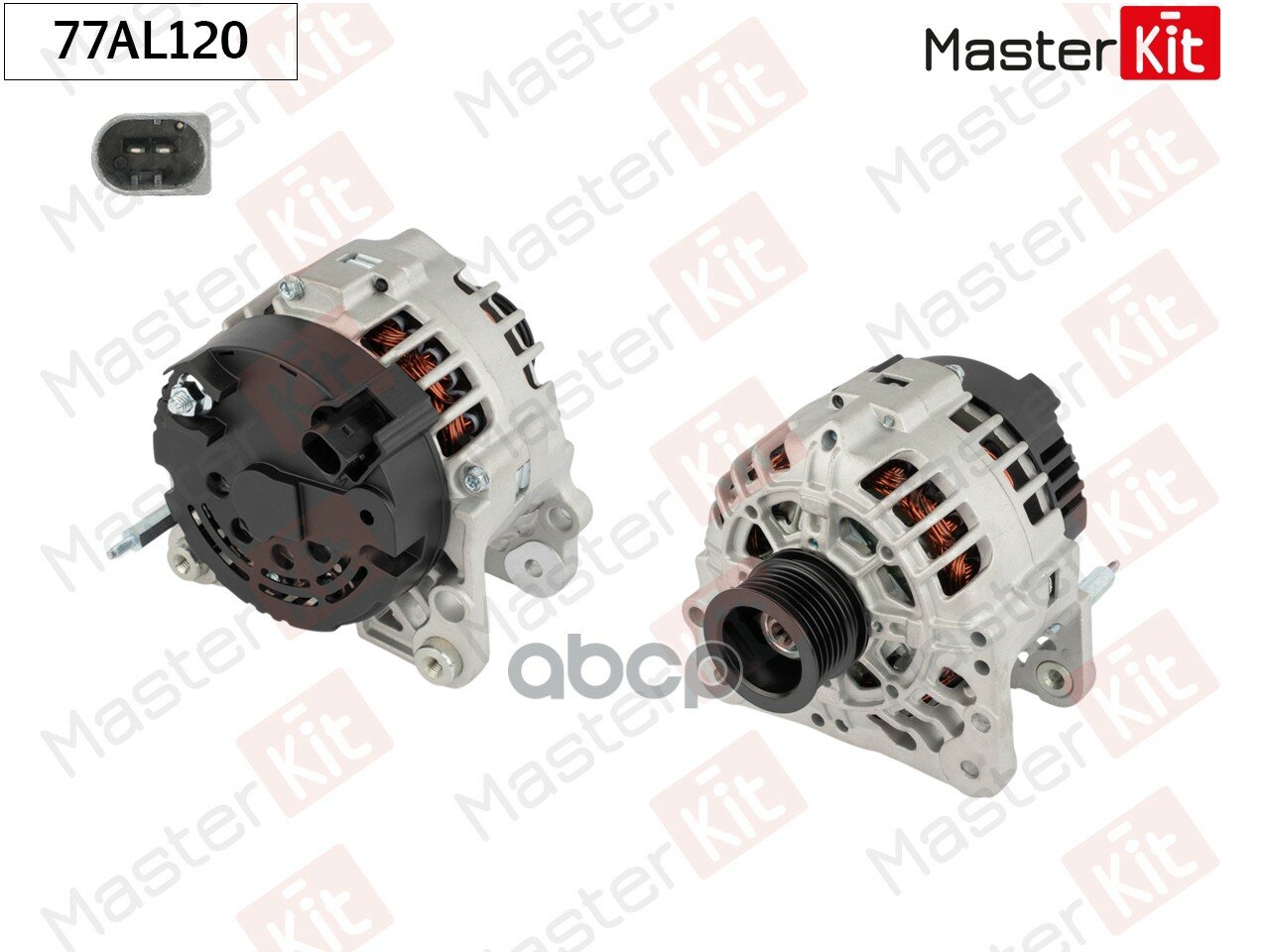 Генератор AUDI VW 1.9TDi 77AL120 MasterKit арт. 77AL120