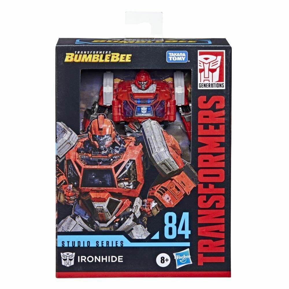 Трансформеры игрушки Hasbro Transformers Studio Series SS84 Deluxe Transformers: Bumblebee Ironhide (11.5cm) F3171.