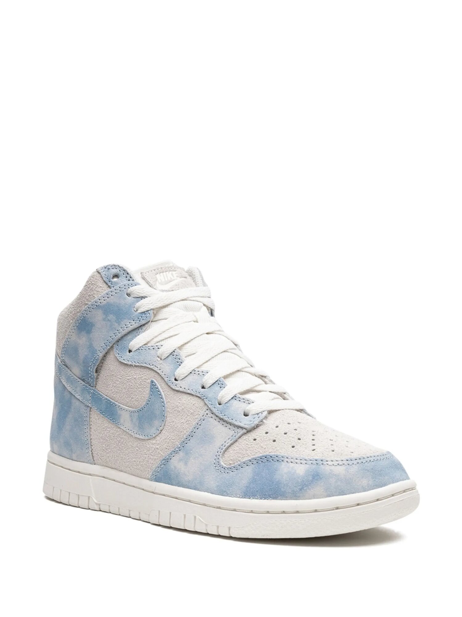 Кроссовки NIKE Dunk High, размер 7.5 US, синий — фото 1