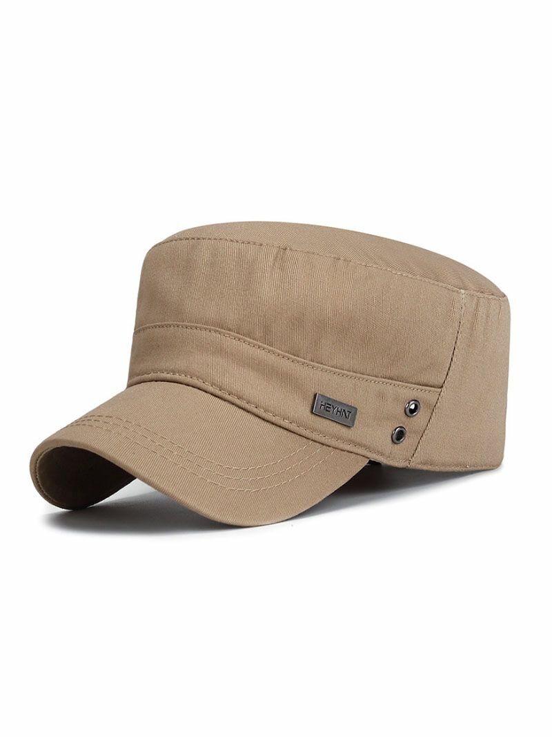 Военная бейсболка с плоским верхом