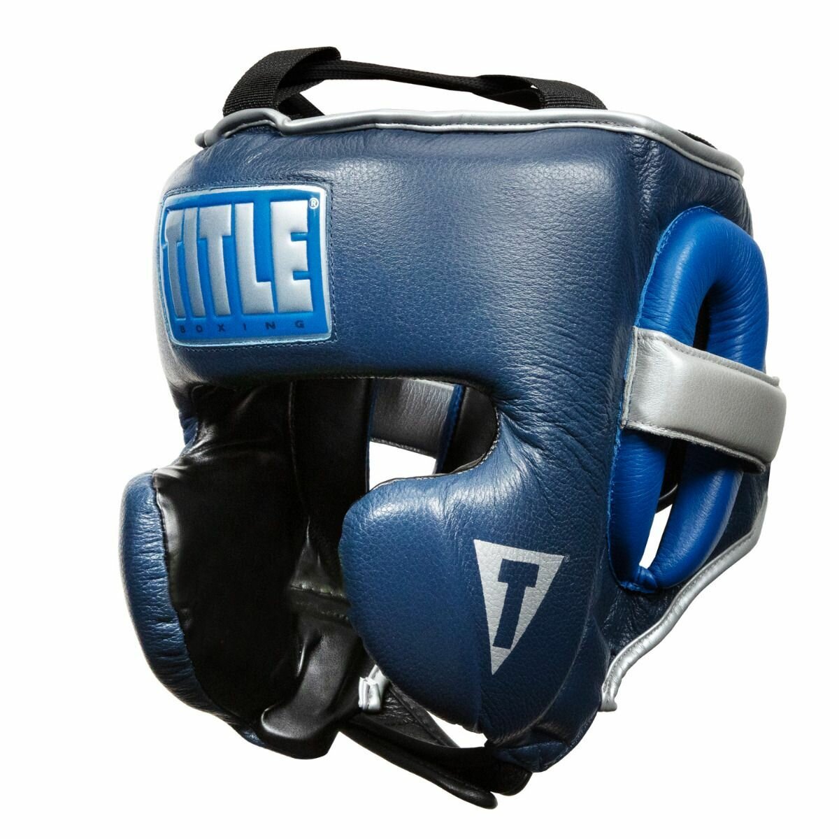 Шлем боксерский TITLE Boxing Royalty Leather Training, размер М