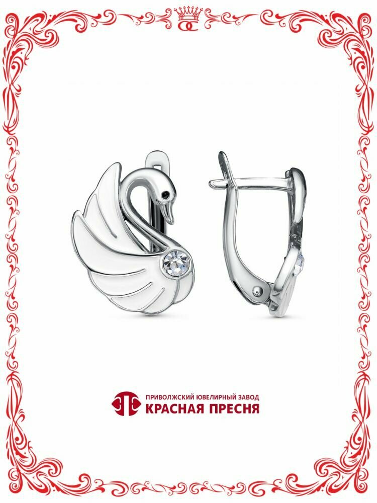 Серьги, эмаль