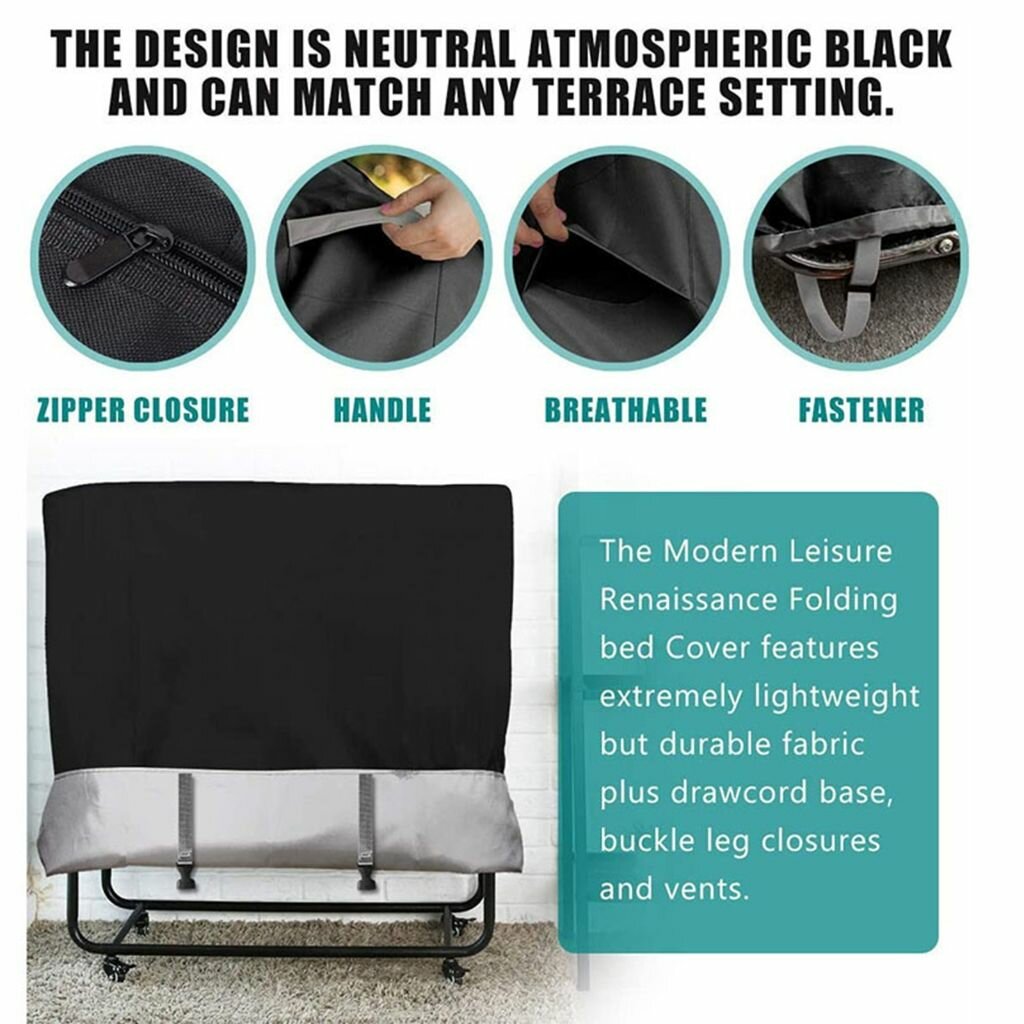 Пылезащитный чехол, Чехол от пыли для складной кровати - L: длина 99*ширина 38*высота 114 см, 1 шт.