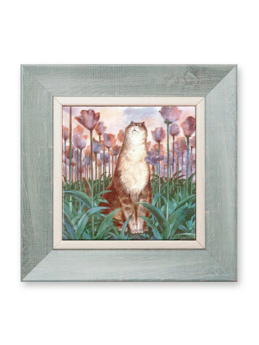 Картина в подарочной упаковке с Питерскими котами