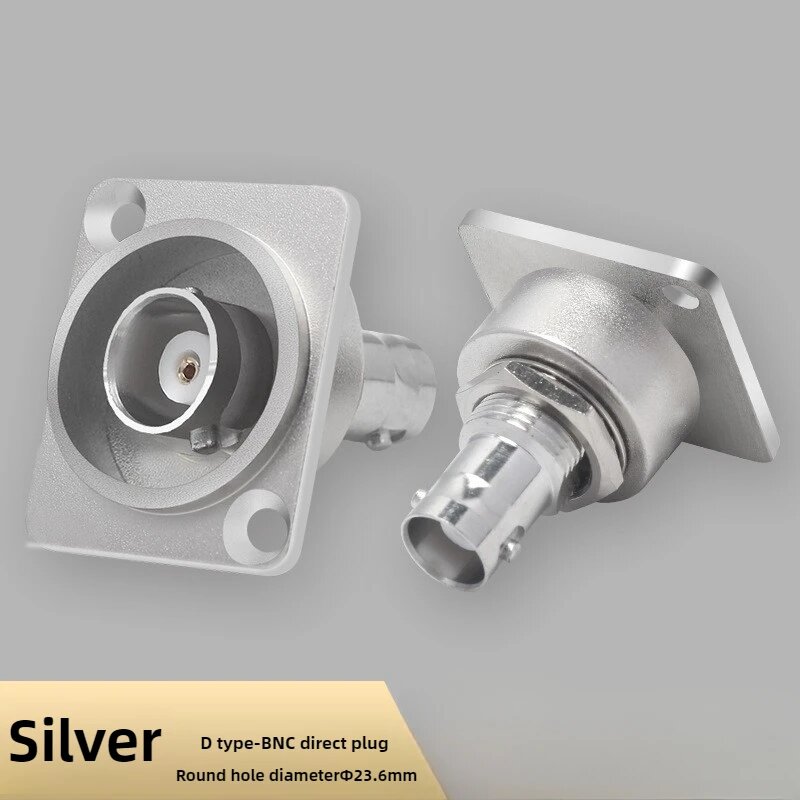 Модуль BNC из цинкового сплава 24В Silver