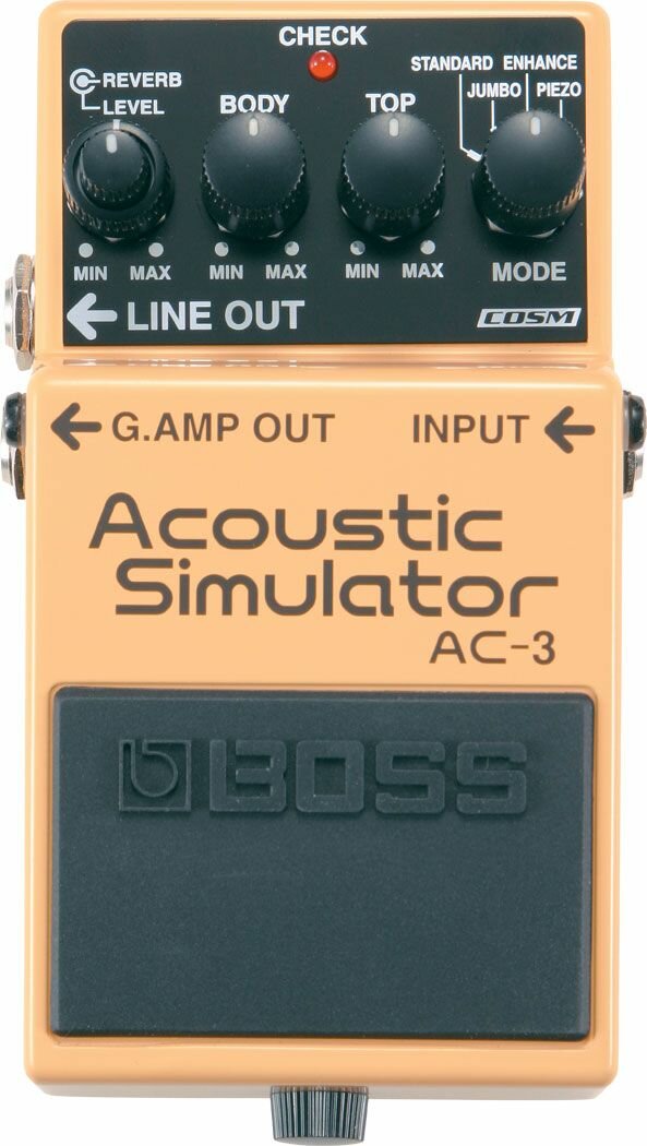 Boss Педаль эффектов AC-3 Acoustic Simulator