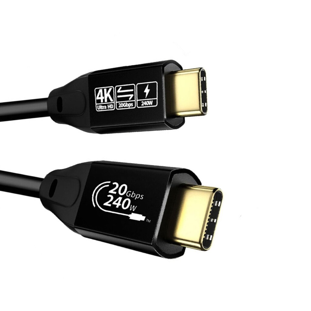 Кабель USB3.2 Gen2 Type C-2 метра