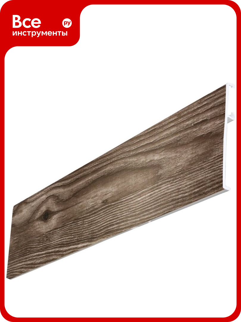 Багет Эскар 7 см палисандровый, бленда из ПВХ, предназначенный для внутренней отделки и декоративного оформления