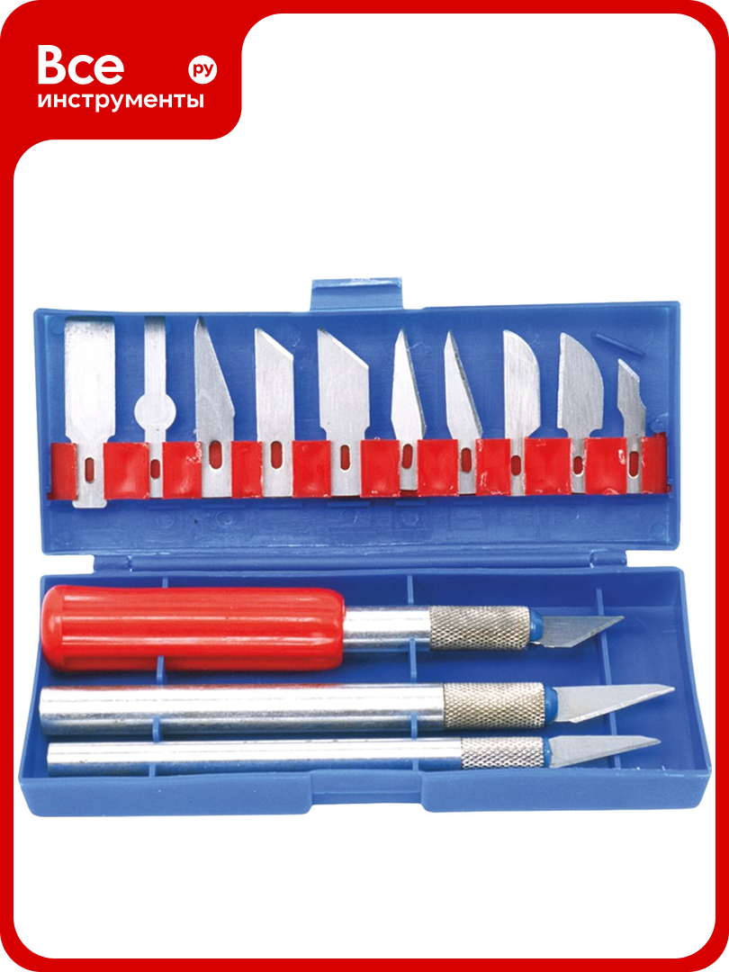 Набор резцов Top Tools 16 предметов 17B716, с резьбой, с фиксированным лезвием