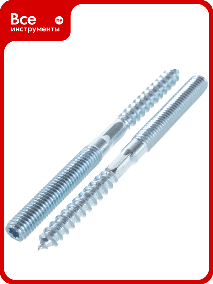 Сантехнический винт-шуруп Качественный крепеж 8х100 30 шт 0200713 КЧ