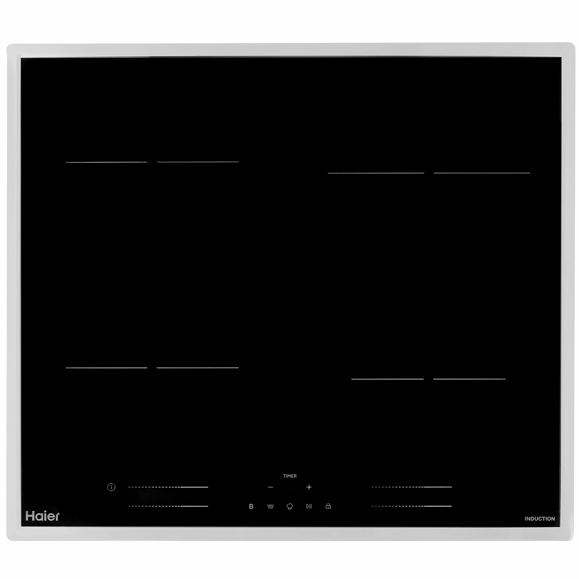 Индукционная варочная панель Haier HHY-Y64SFB, сенсорное управление, 4 конфорки