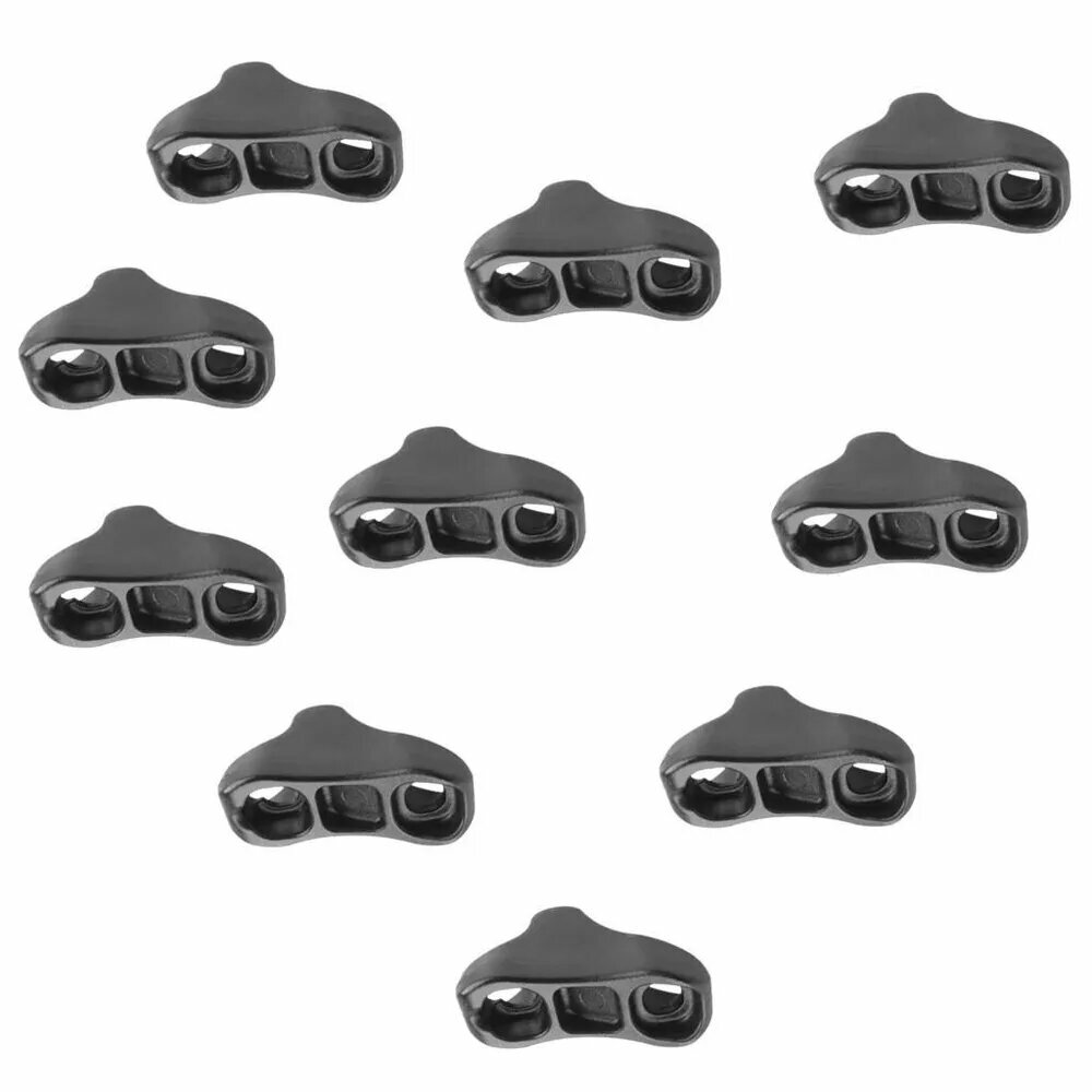 Натяжители верёвок для палатки, треугольные, пластик, 10 шт.