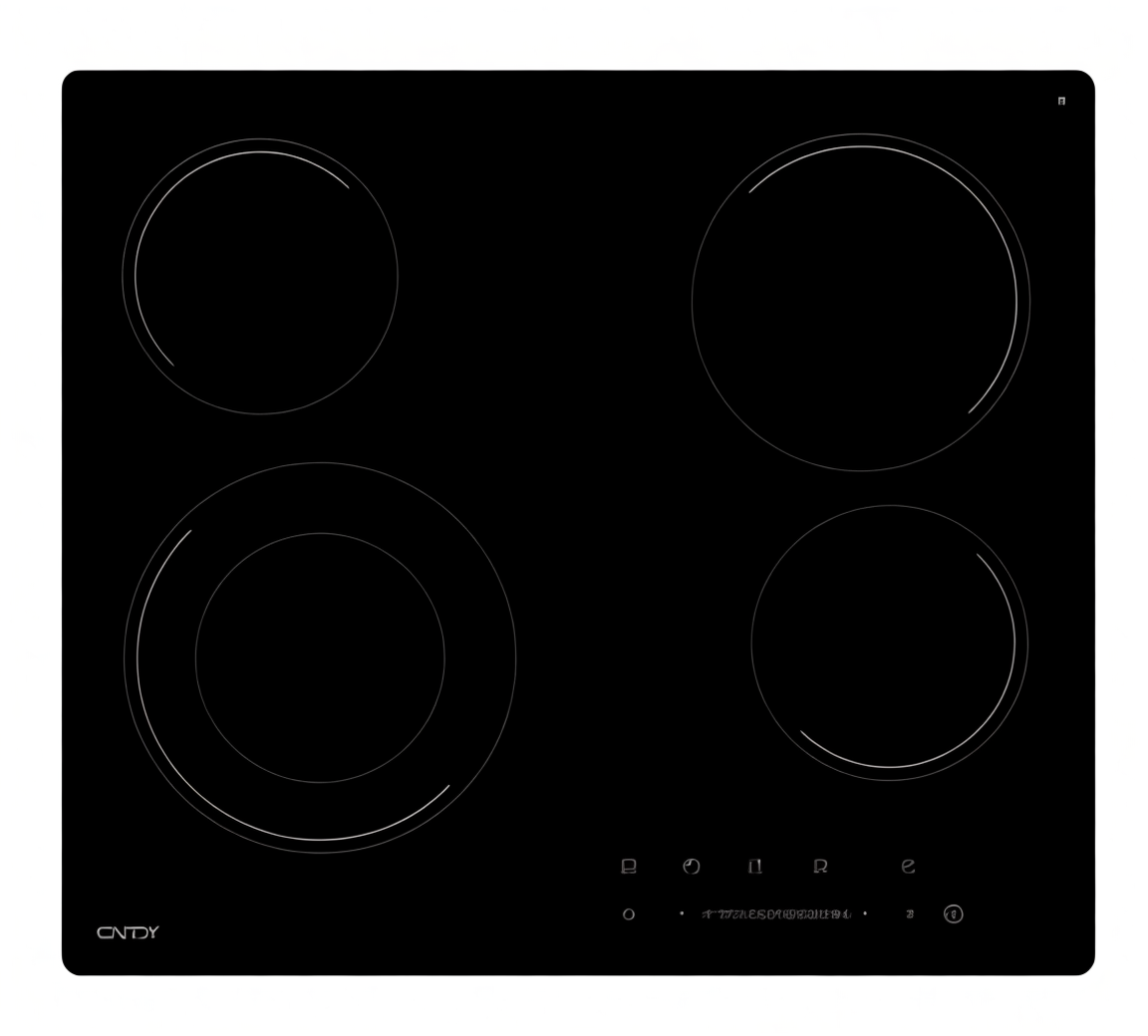 Варочная панель Candy CHXC64DB, сенсорное управление, 4 Hi-Light конфорки