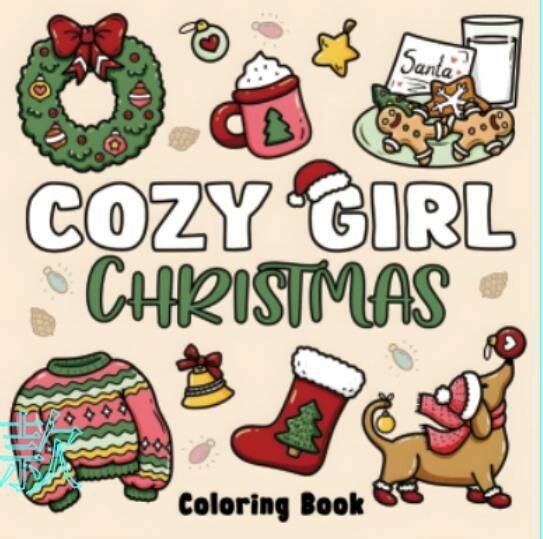 Coloring book for kids and teens, super cute and comfortable design