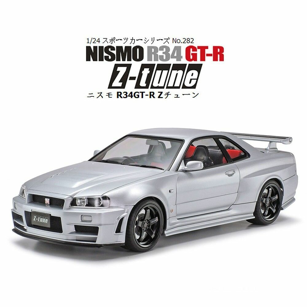 Сборная модель Машинка tamiya-24282 1/24 Nissan GT-R (R34) Z-TUNE car model kit