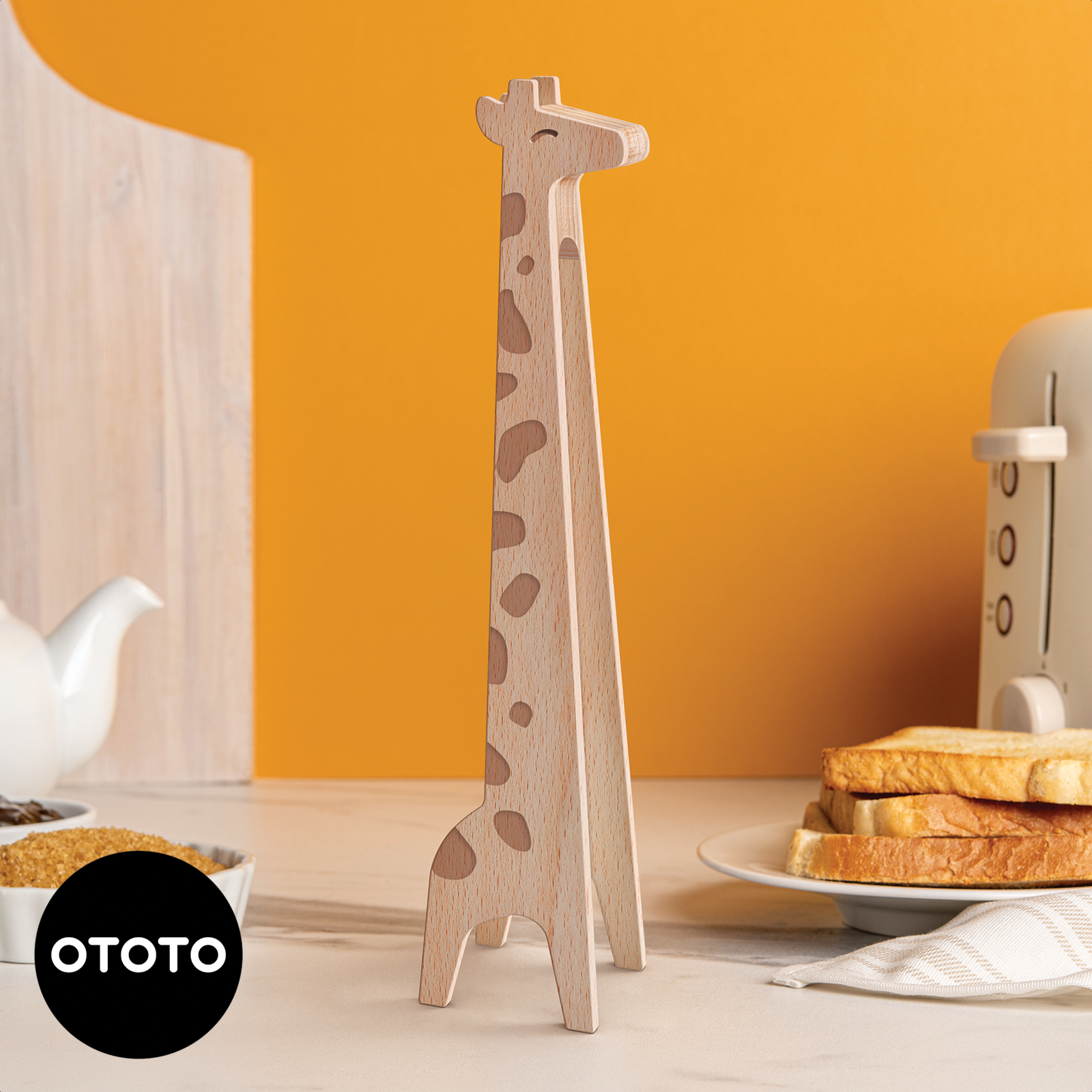 Щипцы кухонные деревянные Ototo Jerry