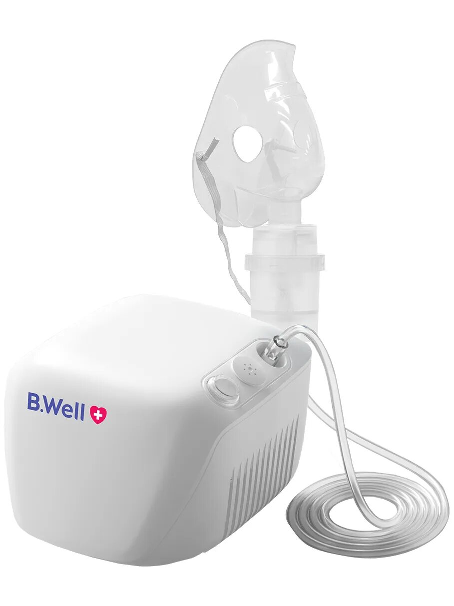 Ингалятор (небулайзер) B.Well MED-130 компрессорный медицинский, детский и взрослый