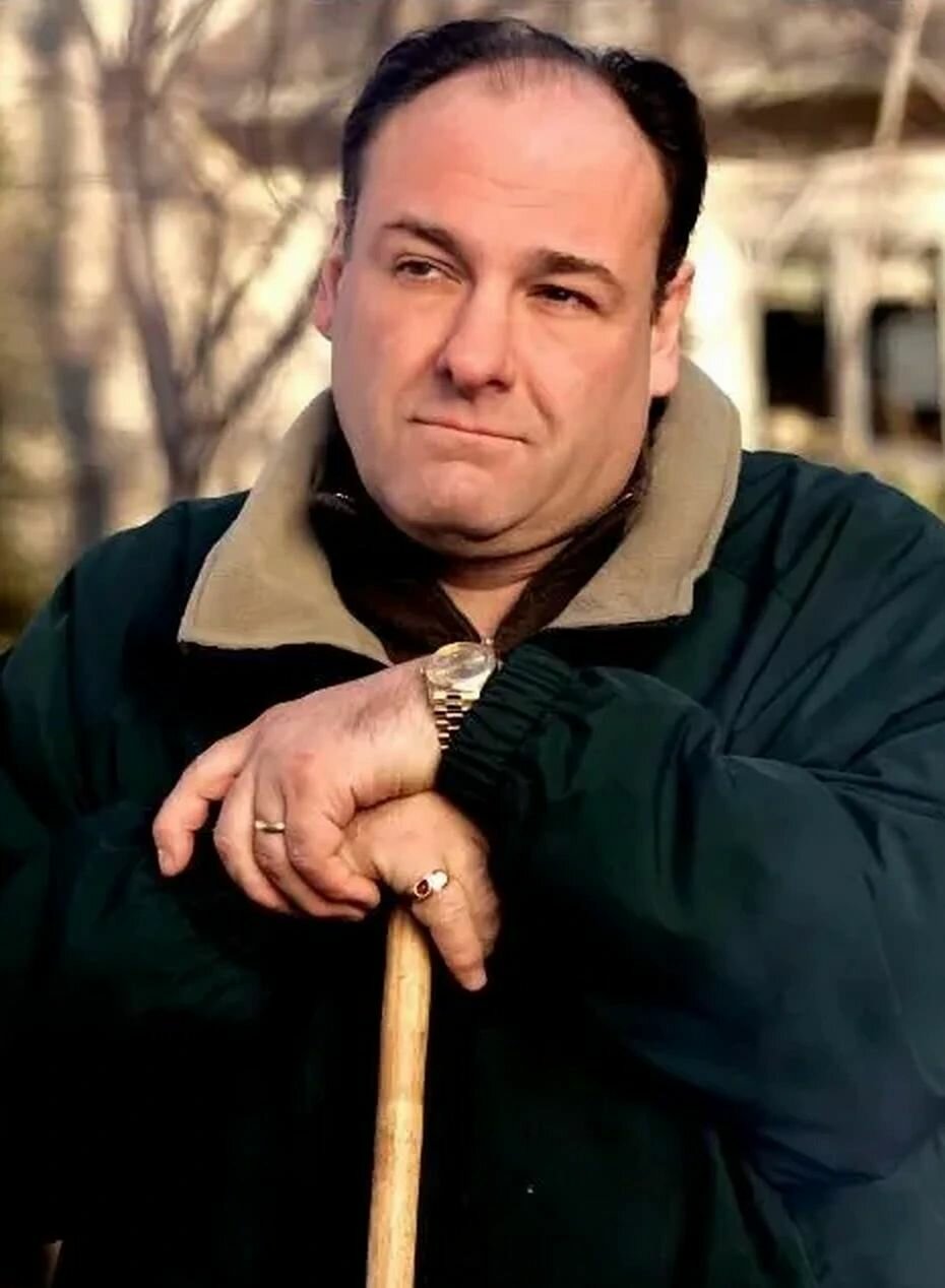 Плакат, постер Тони Сопрано. The Sopranos сериал на бумаге, размер 21х30см
