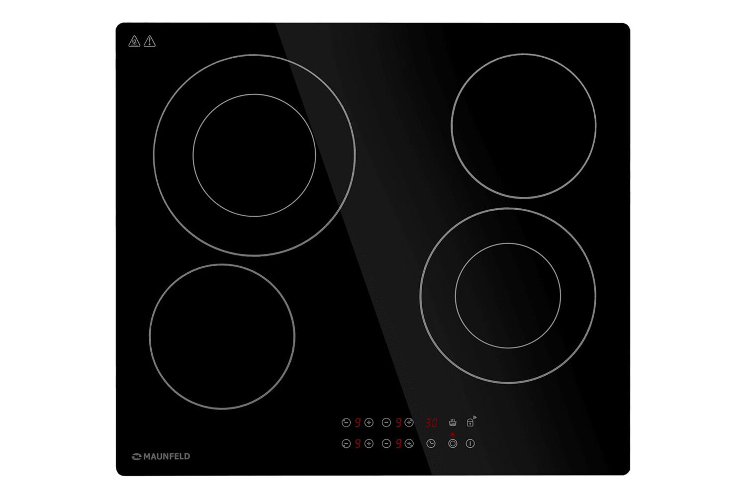Эл/панель нез. MAUNFELD CVCE594DBK LUX, чёрный