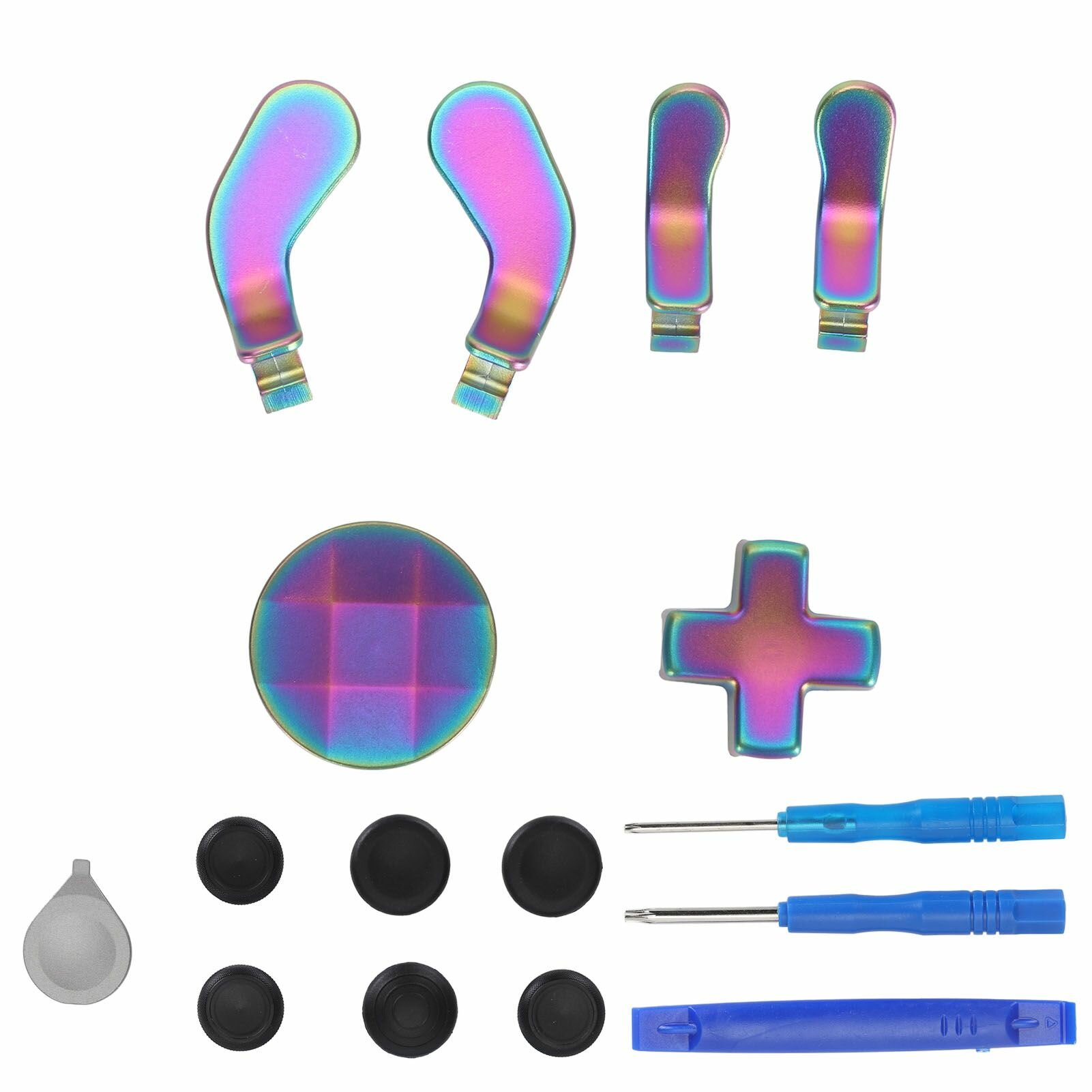 Комплект джойстиков и весел для Xbox One Elite Series 2 синий/фиолет.