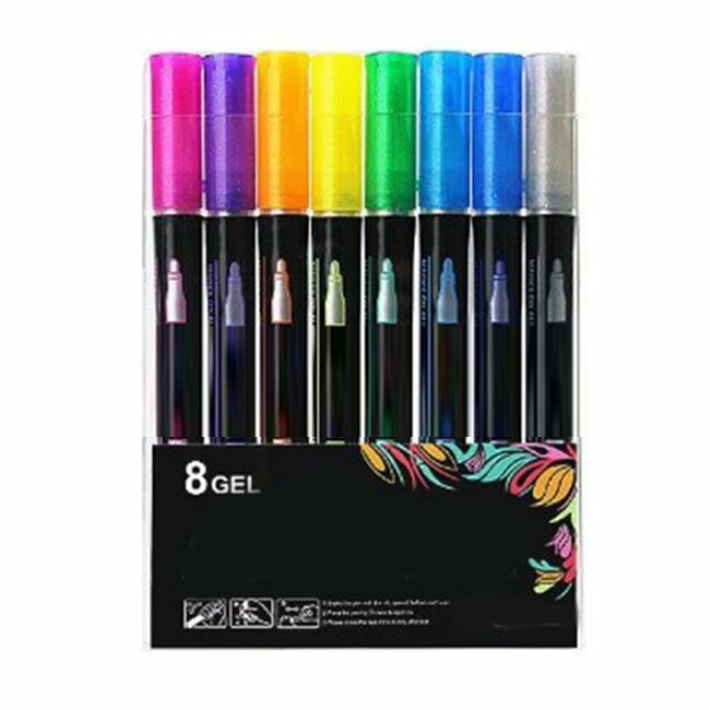 Набор маркеров с металлическими чернилами