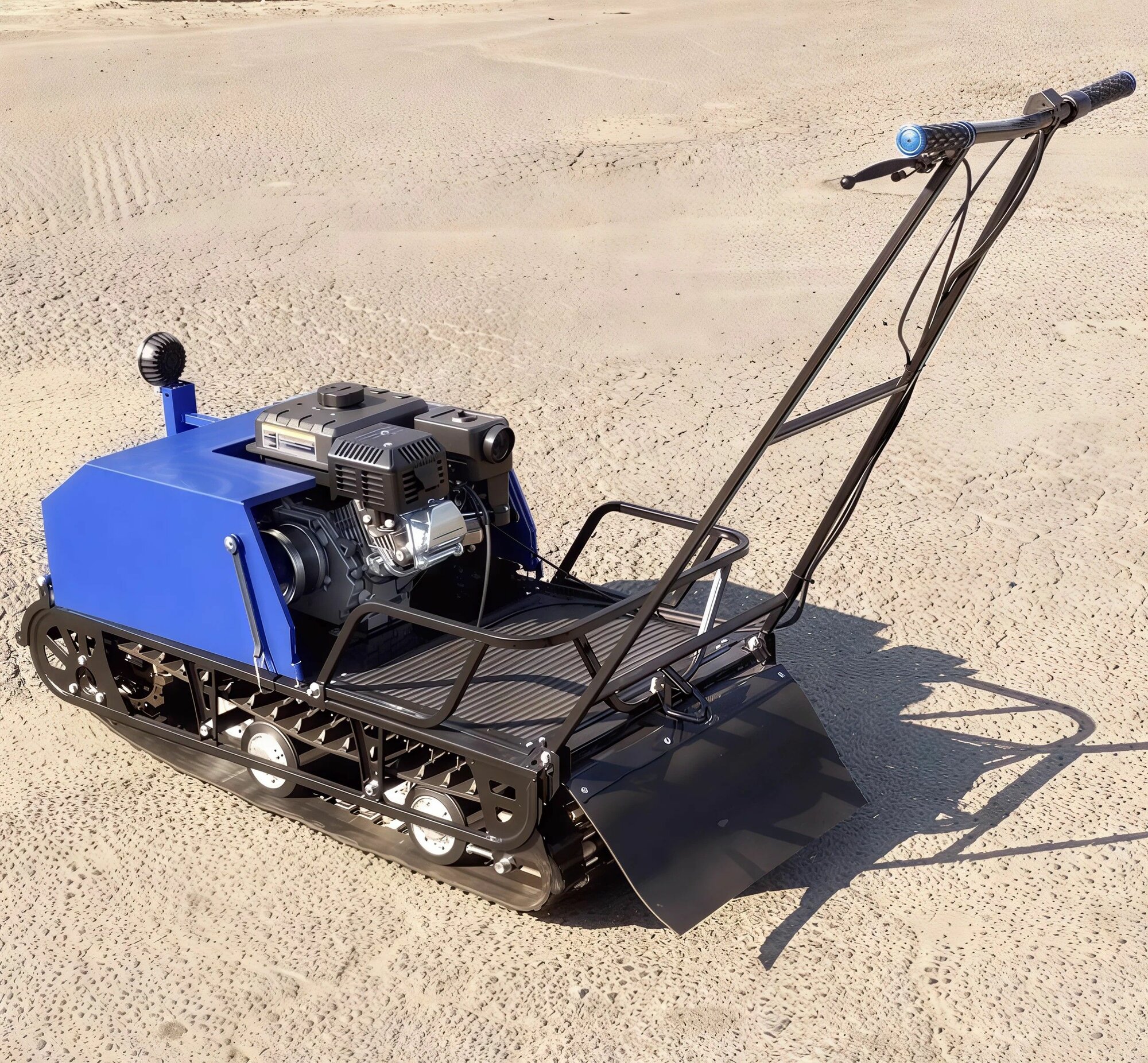 Мотобуксировщик компактный ЛИДЕР-СИГМА-1К 8+л. с. (короткая база; дв. LIFAN КР230; без лыжного модуля; вариатор)