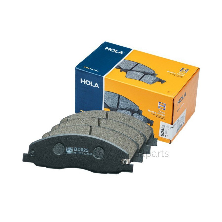 HOLA BD825 Тормозные колодки перед.
