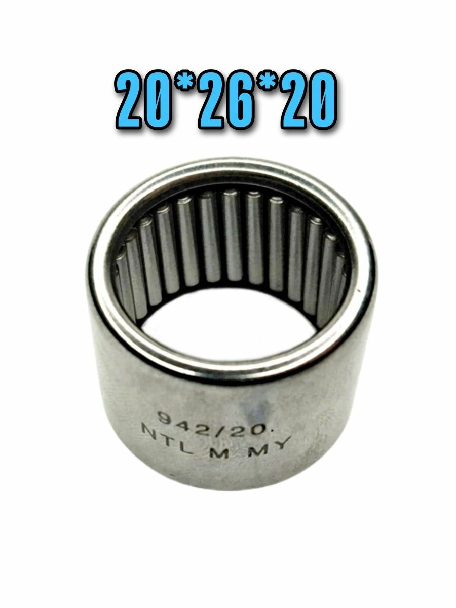 Комплект 4 шт. Подшипник 942/20 (20x26x20) NTL Bearing