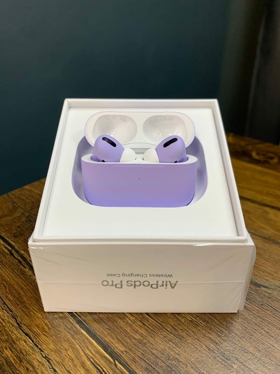 Наушники AirPods Pro 2 Color Type-C (2023) Сирень матовая под Айфон