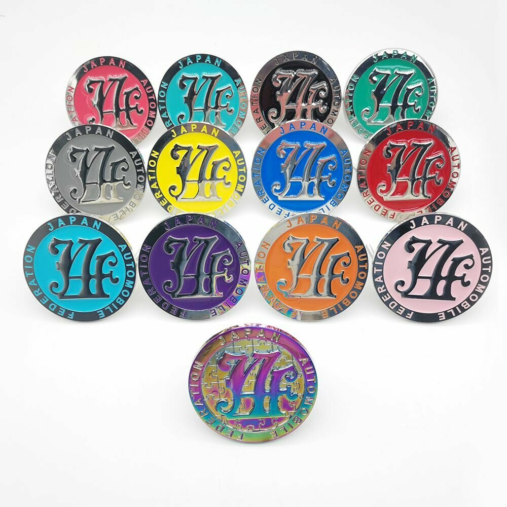 Универсальный значок JDM на решетке радиатора эмблема JAF (Японской