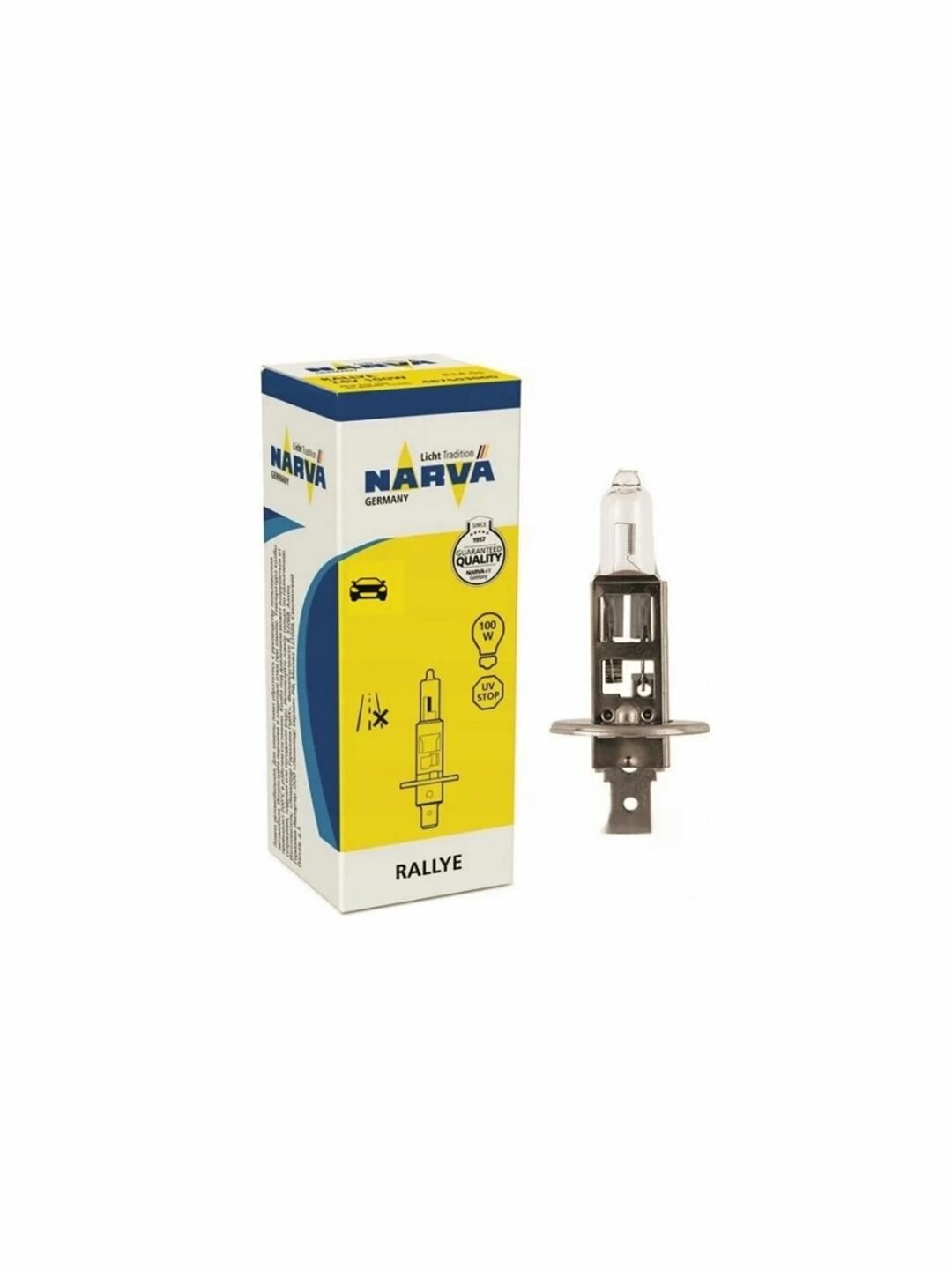 Лампа H1 12V 100W Narva 1 шт. 48350
