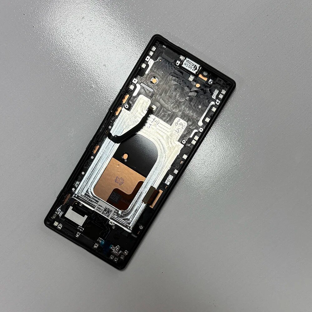 6,5 'Оригинальный ЖК-дисплей для Sony Xperia 1 X1 XZ4 J8110 J8170 J9110 J9150 Black With Frame