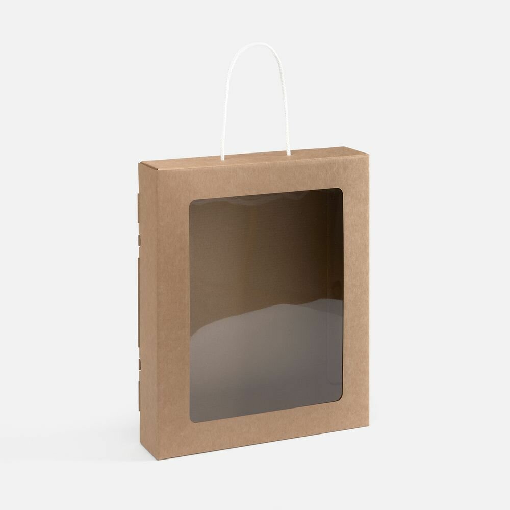 2 шт. Коробка Pacanelle, M, с белой ручкой, 37х31х7 см