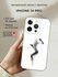 Чехол на Apple iPhone 14 Pro / Айфон 14 Про с принтом "Девушка в душе"