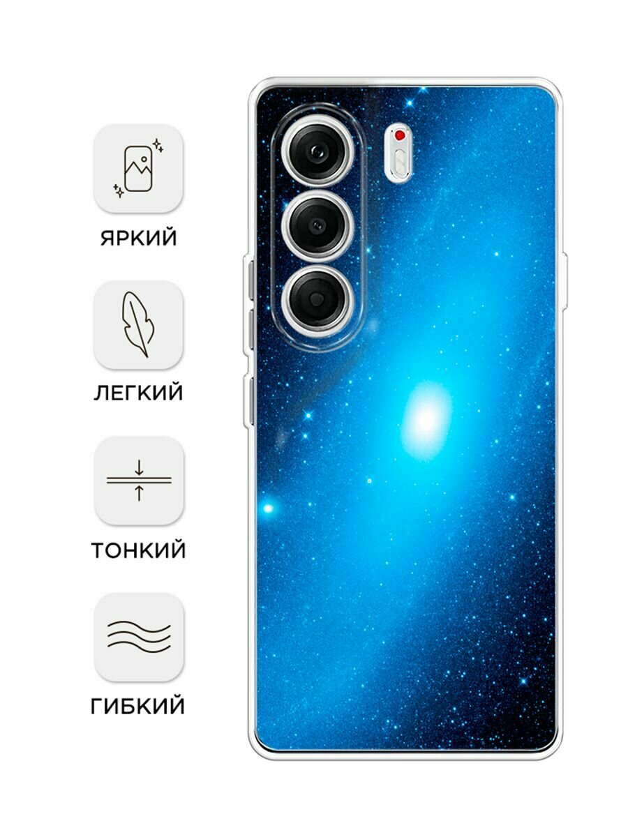Чехол на Tecno Camon 40 Pro / Текно Камон 40 Про с принтом "Космос 1" — фото 1