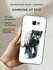 Чехол на Samsung Galaxy A7 2017 / Самсунг Галакси А7 2017 с принтом "Пантера арт...