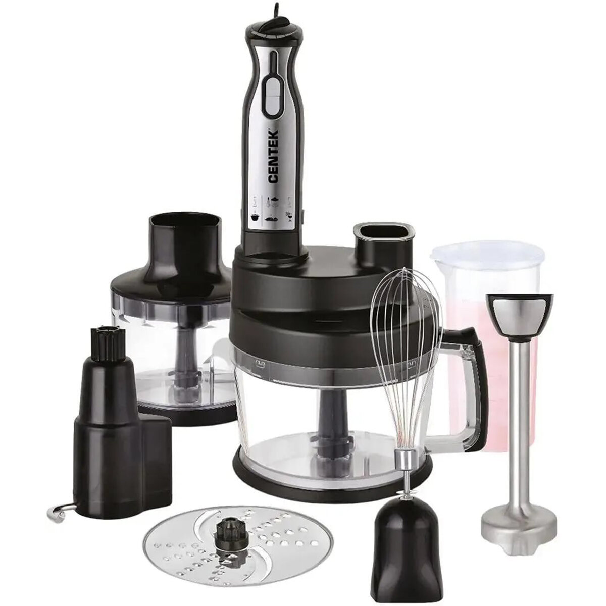 Блендер Centek CT-1310, стационарный, черный, мощность 1200 Вт