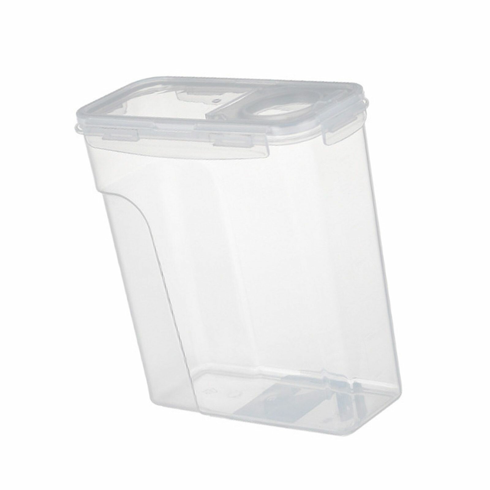 Прозрачный контейнер 4 л для солений круп и сыпучих продуктов