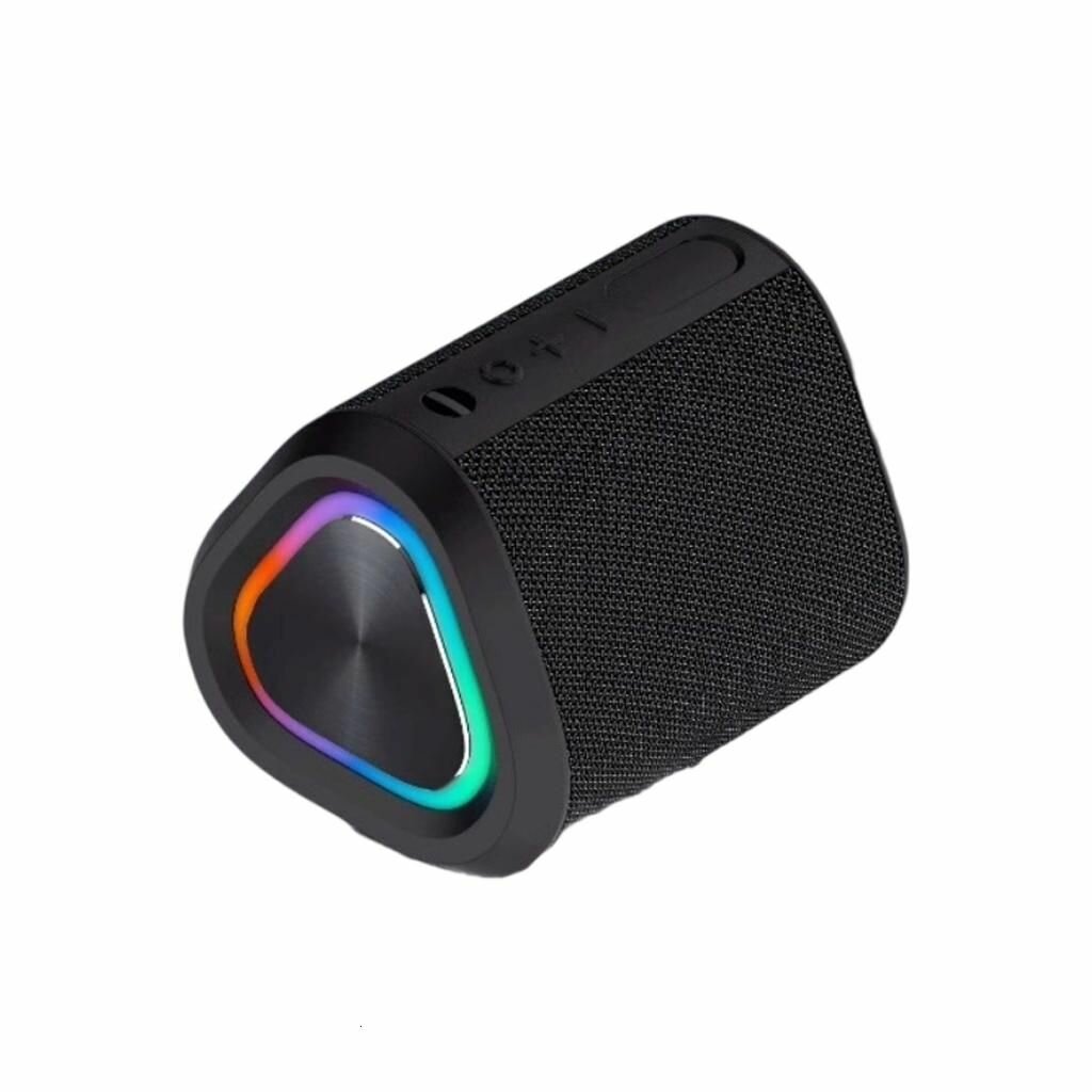 Мини-водонепроницаемый динамик с поддержкой Bluetooth, удобен для путешествий, защищен от брызг для душа и бассейна, Rgb-подсветка