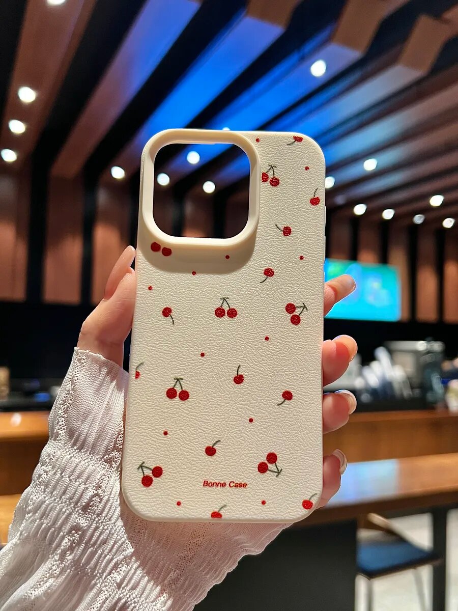 Чехол О'Кейси, для iPhone 15 Pro, защита камеры, накладка, с принтом, белый-красный