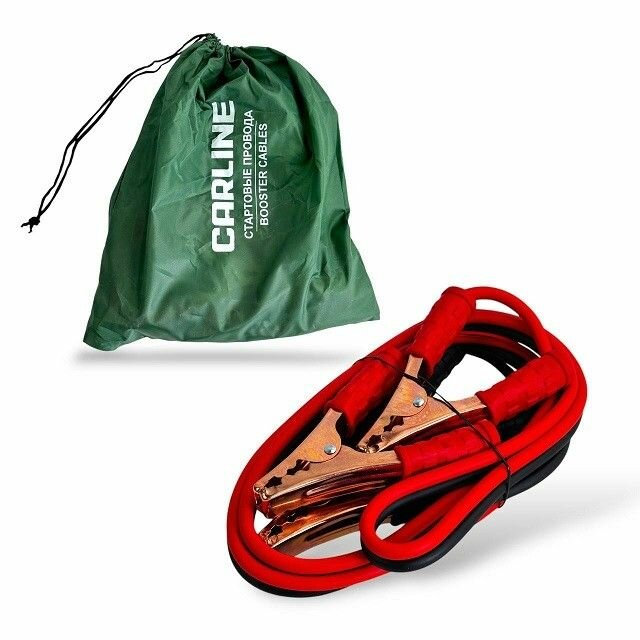 Провода пусковые 400 а - 2,3 м морозостойкие в мешке***