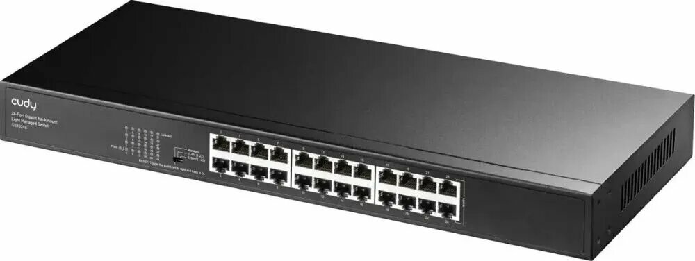Коммутатор Cudy GS1024E (L2) 1Гбит/с настраиваемый